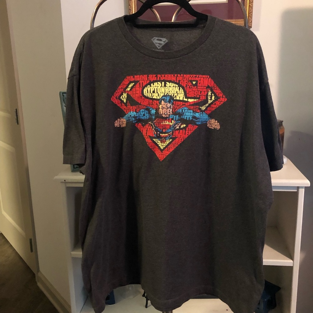 Dc Comic Men’s Superman Graphic Tee Shirt - Gem